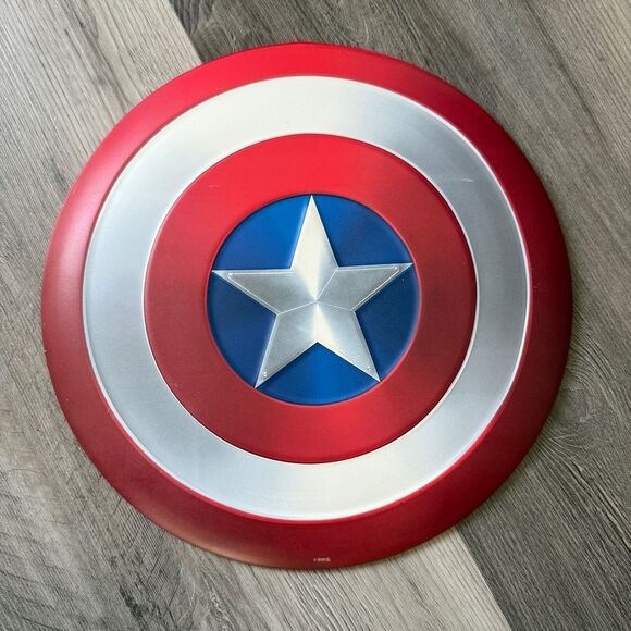 Marvel | Wall Decor | Captain America Star Shield Wall Art Home Decor ...